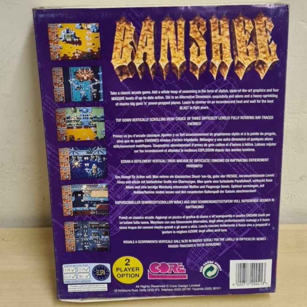 amiga BANSHEE COMMODORE AMiGA GAME - Own4Less